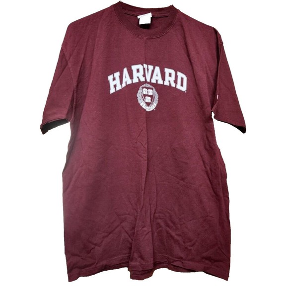 Champion | Shirts | Harvard Tshirt Xl Athletic College Logo Maroon ...